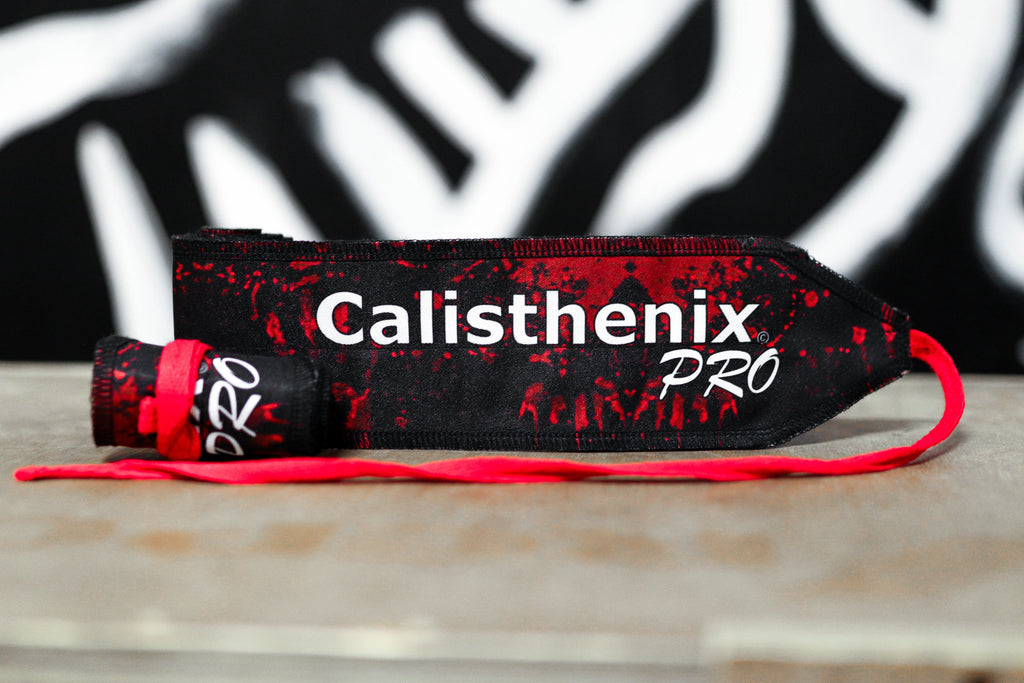 Wrist Wraps - Black Bloody Battle ( Warrior Edition ) – Calisthenix pro